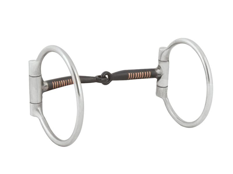 SWEET IRON SMOOTH D-RING SNAFFLE BIT | Rockin W Ranch Saddlery