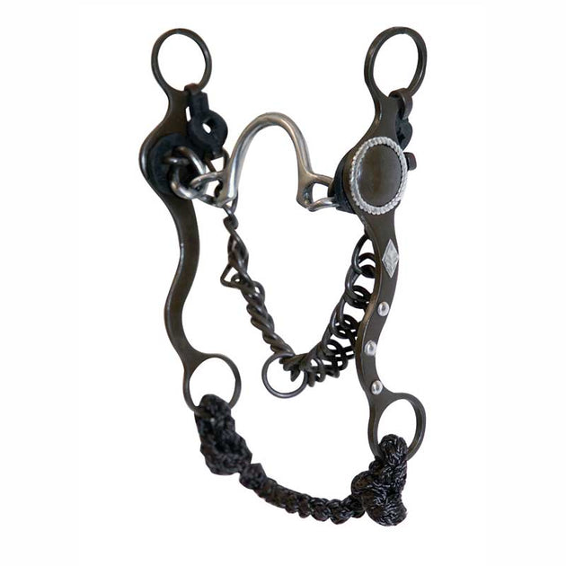 PORTED CHAIN BIT | Rockin W Ranch Saddlery